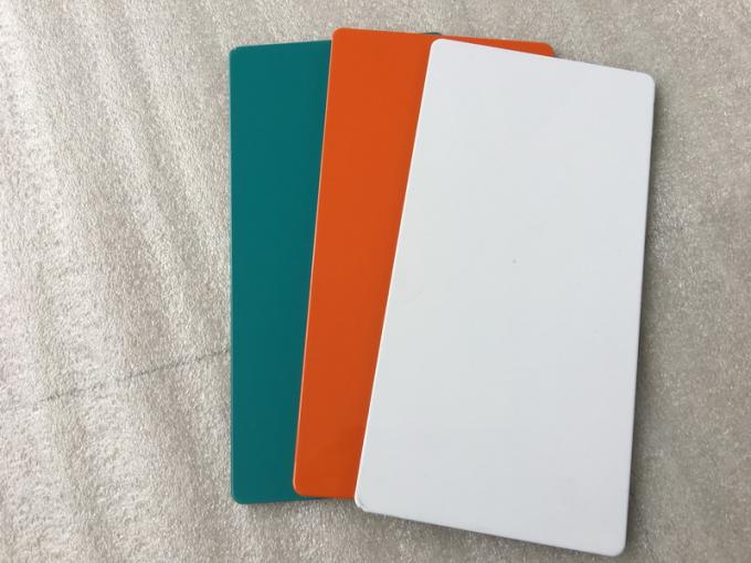 Green Alucobond Sign Board / Aluminum Sign Material With Weather Resistance