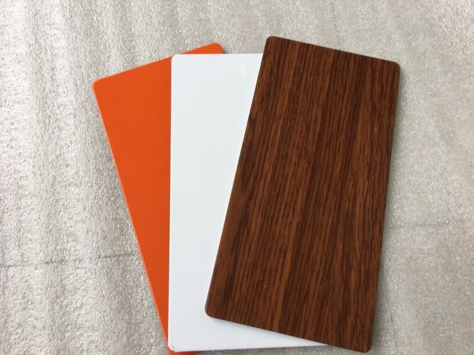 Green Alucobond Sign Board / Aluminum Sign Material With Weather Resistance