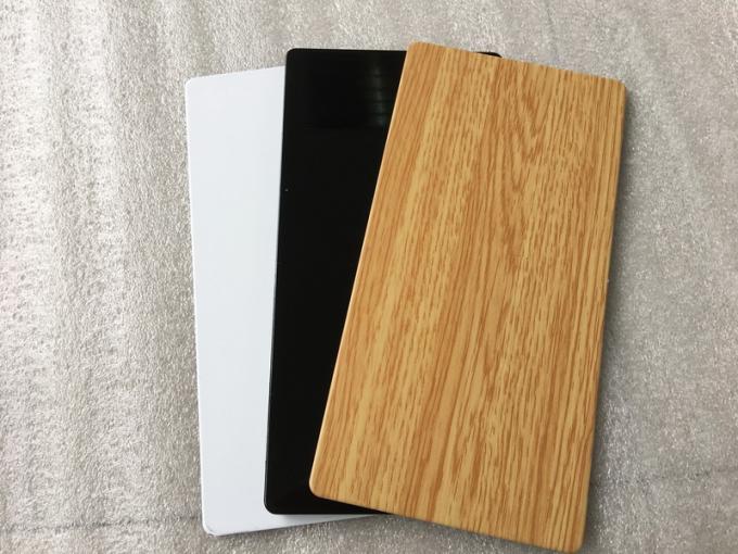 White Interior Wall Cladding Sheets , Anti - Rust Waterproof Cladding ...