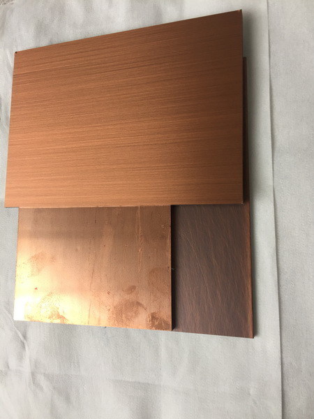 Easy Installation Cu+ Copper Composite Panel High Rigidity For Kitchen Door
