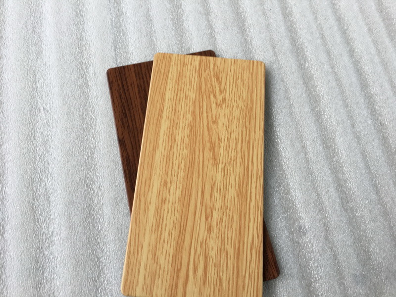 Red / Wood Grain ACP Aluminium Composite Panel ACP Sheet Easy Installation