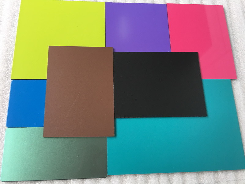 Grey PVDF Composite Aluminum Panel System With High Peeling Strength