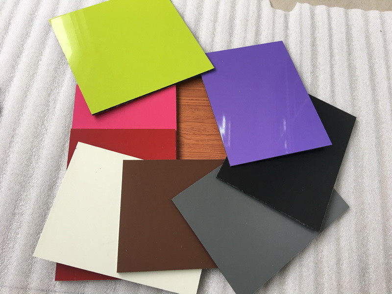 Colorful Aluminum Composite Cladding Materials , Exterior Wall Covering ...